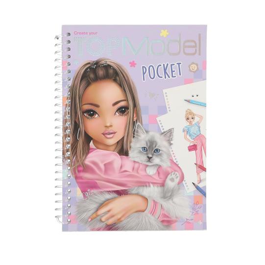 TOPModel Pocket Colouring Book – Violet London