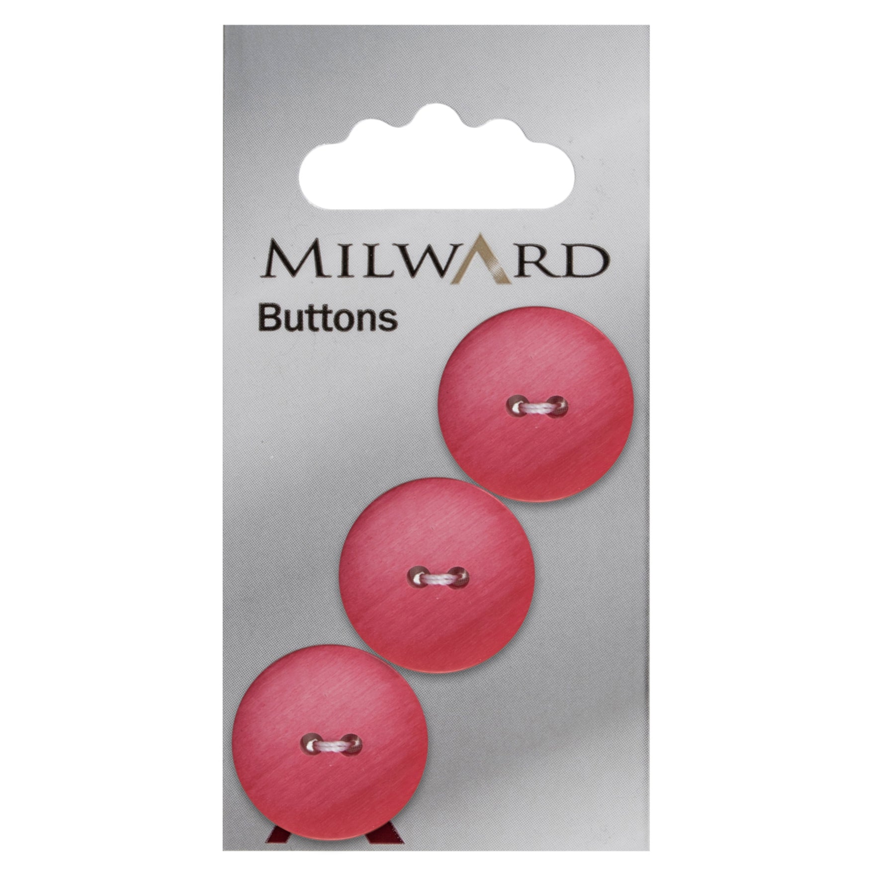 Buttons: Carded: 20mm: Pack of 3: Code F – Violet London