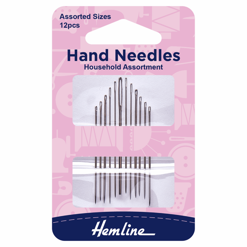 Hand Sewing Needles: Household Assorted: 12 Pieces – Violet London